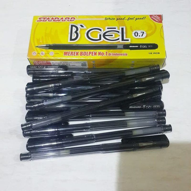 Pulpen Standard B'Gel Hitam