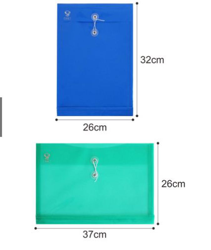 Map Plastik Tali Bening~Opaque Folio(F4) / Map Dokumen