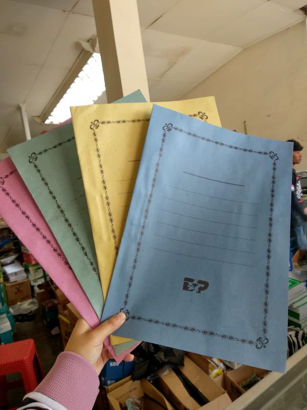 Map Snail Heckter Kertas/ Stopmap Snail Heckter Kertas Merk BP - Merah