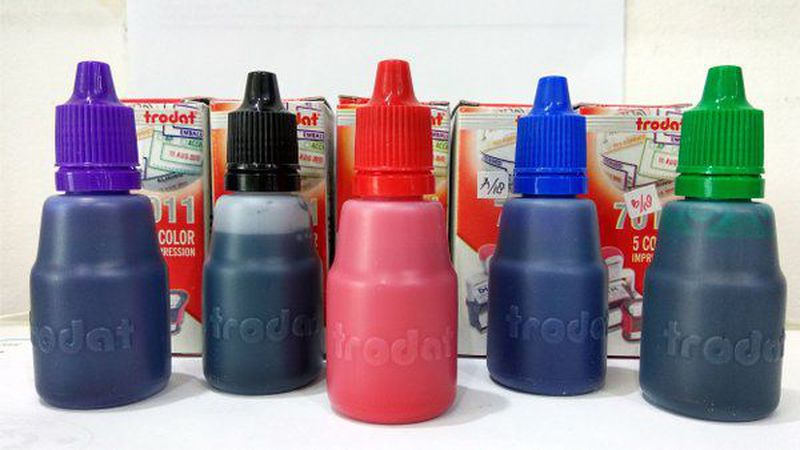 Tinta Stempel Flash - Ungu