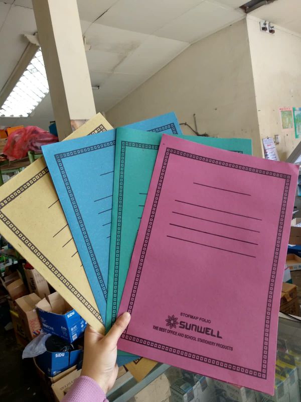 Map Kertas/Stopmap Kertas Sunwell - Kuning