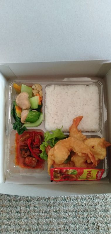 Paket Nasi udang goreng