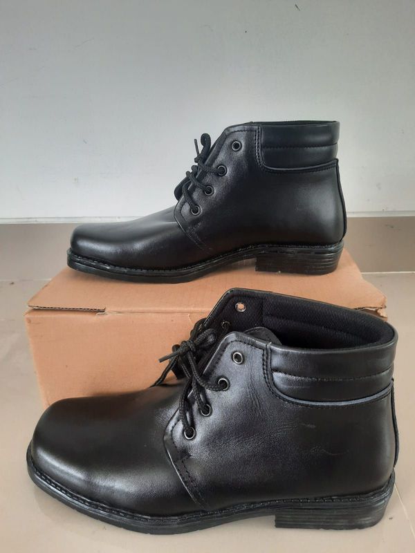 Sepatu PDH Security - 40 - Hitam