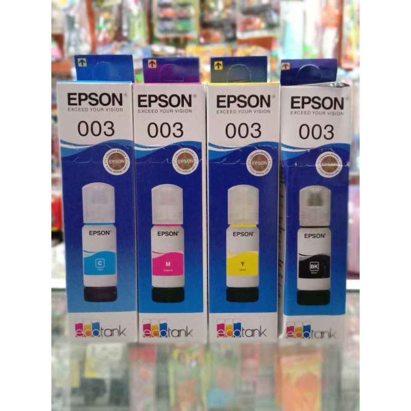 Tinta Epson 003 Hitam, Color - Yellow