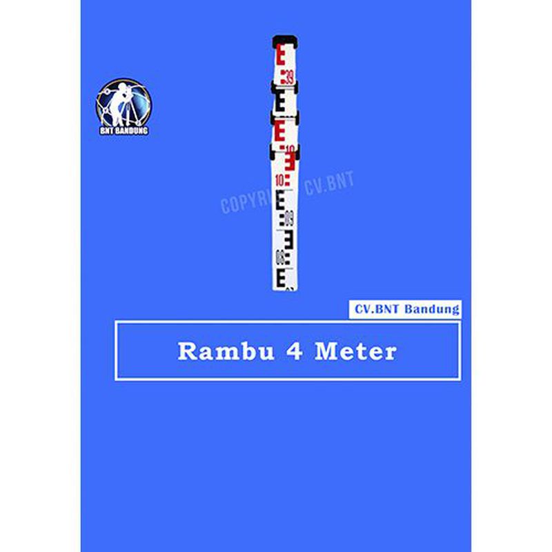 Rambu ukur 4 Meter atau Bak Ukur