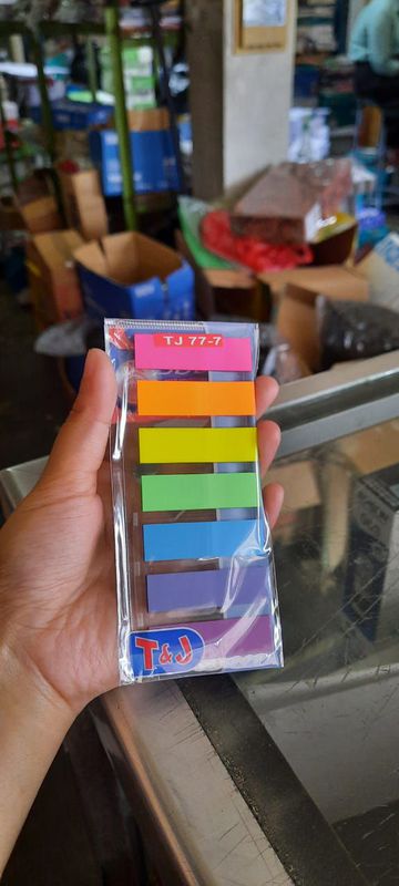 Kertas Pembatas/Pos It/Sticky Note Paper Flags T&J TJ P-77 - Kertas