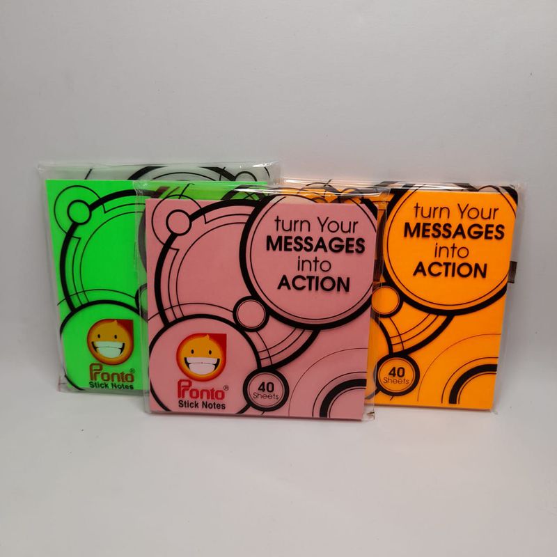 STICK NOTE / POST IT PRONTO WARNA 75/40s - Orange