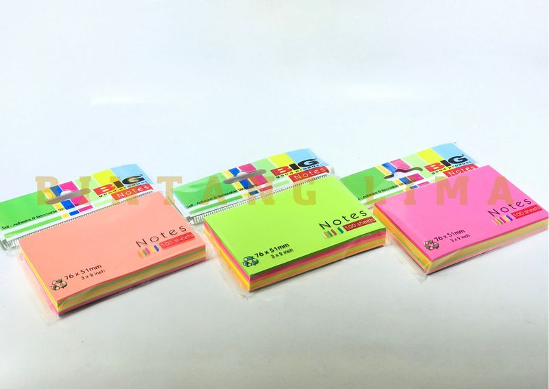 STICKY NOTE BIG 76mm x 51mm