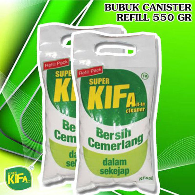 Superkifa Bubuk Canister 550 gr / Pembersih Stainless