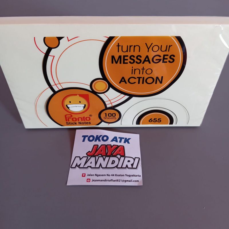 STICKY NOTES PRONTO 655