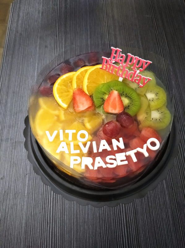 Puding Buah Loyang 20cm