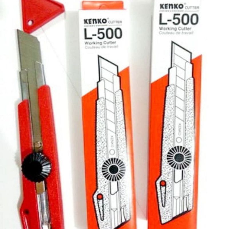 Pisau Cutter Kenko - L 500 (Isian Besar)