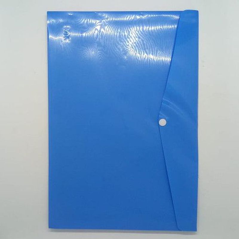 Map Plastik Kancing Warna Solid R&R isi 12