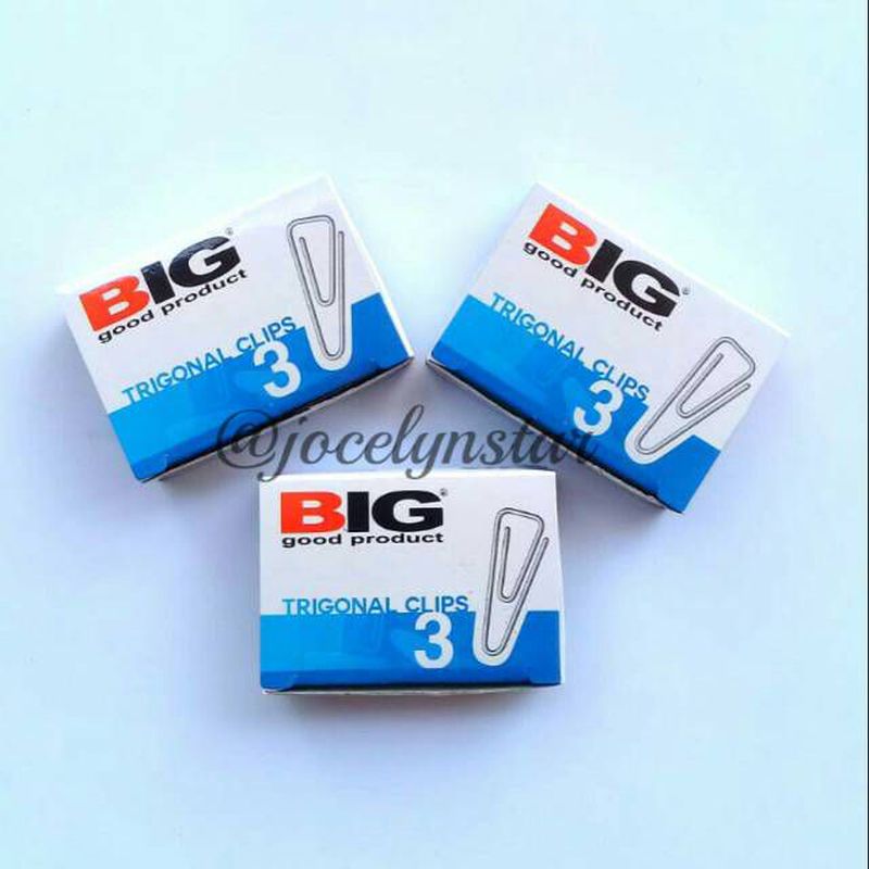 big trig clip no 3/pk