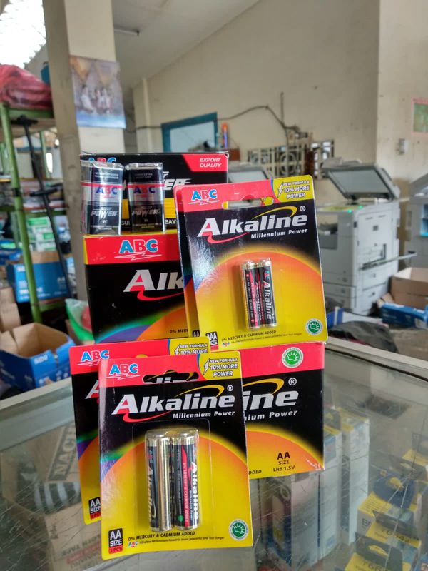 Batu Batre/Battery/Baterai ABC Alkaline - A2 Isi 2 Pcs