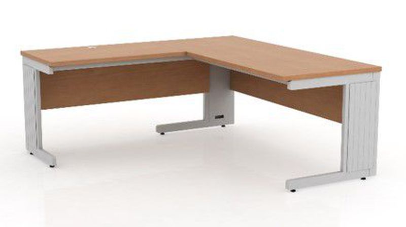 Indovickers Meja Kerja Pimpinan/ Meja Kerja Manager dengan Meja Samping ...