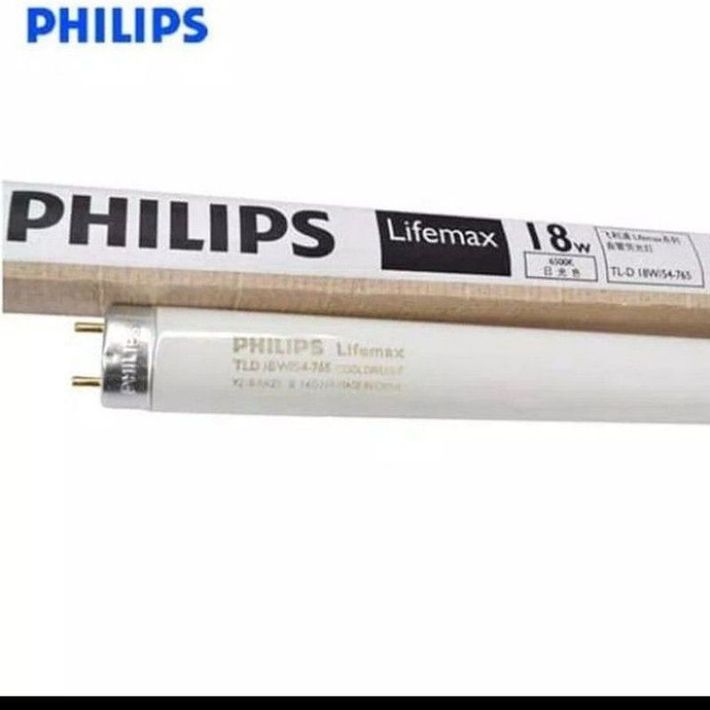 PHILIPS LAMPU TL-D 18W PUTIH 18 WATT