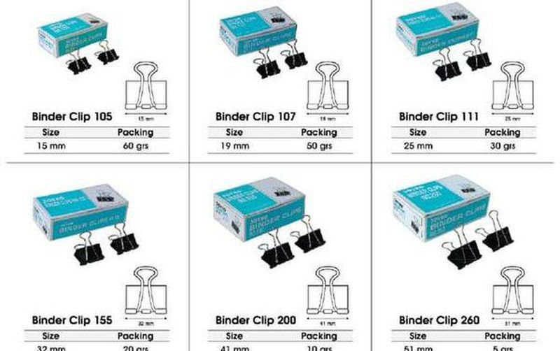 Binder Clip Joyko - 280 (60mm)