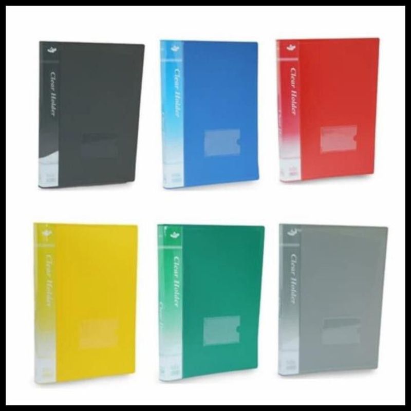 Map CLear Holder Map Plastik A4 20 Inter X Album Dokumen