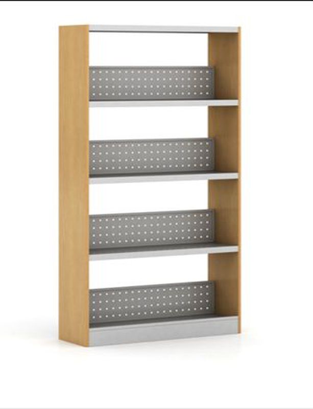 Indovickers Rak Buku Perpustakaan 1 Sisi RB01