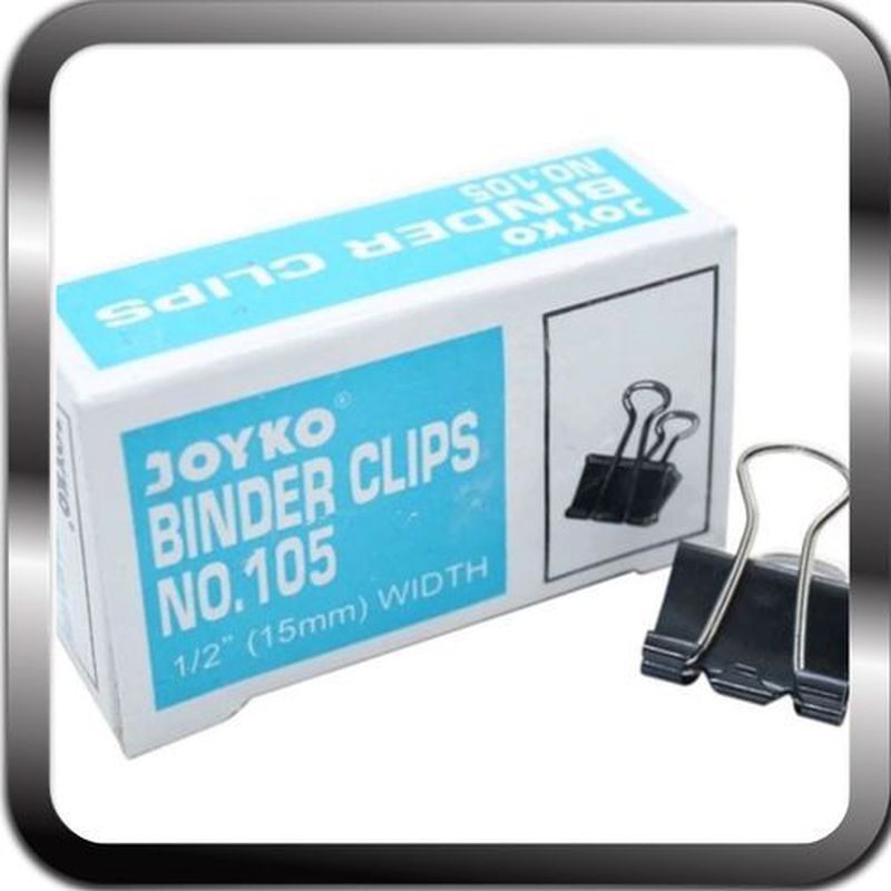 BINDER CLIP NO. 105 107 111 155 200 260 WARNA KERTAS - 280