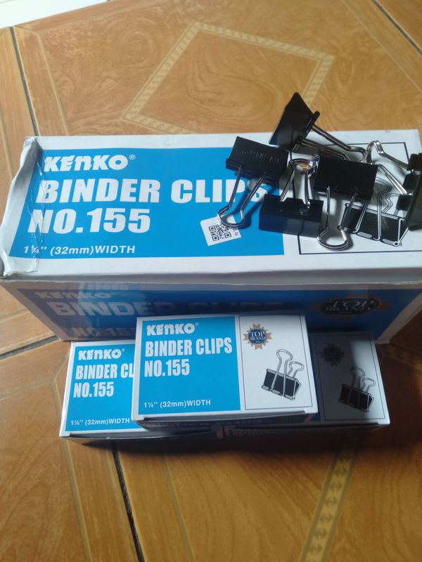 Binder Clips Kenko No. 155