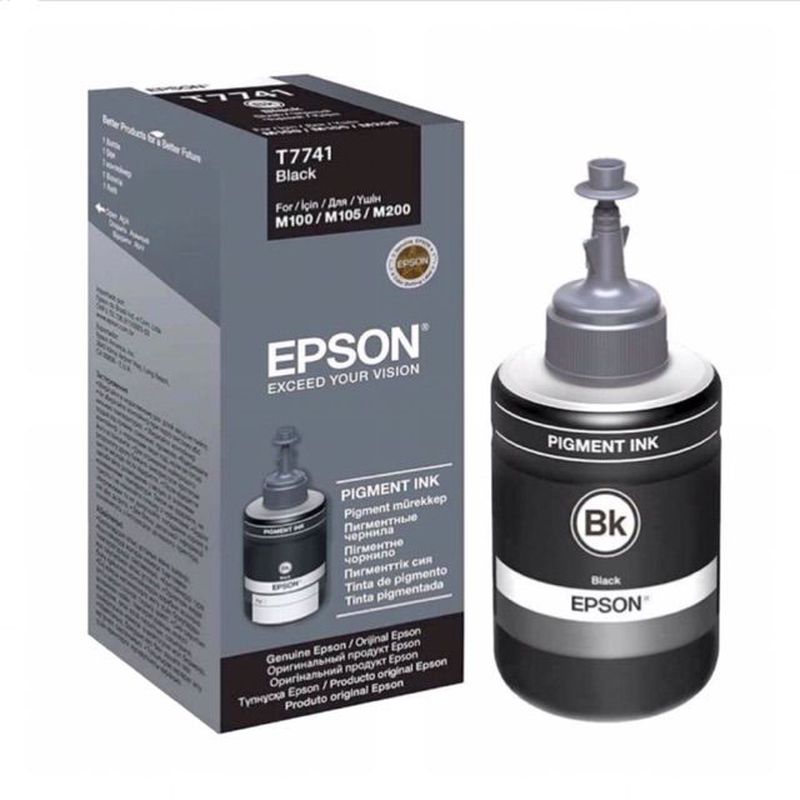 Tinta Epson T7741 Black Pigment Ink (M100)
