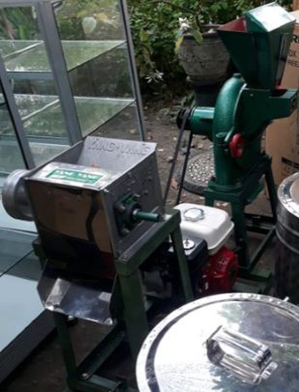 Mesin Selip Tepung dan Parut, 2 in 1