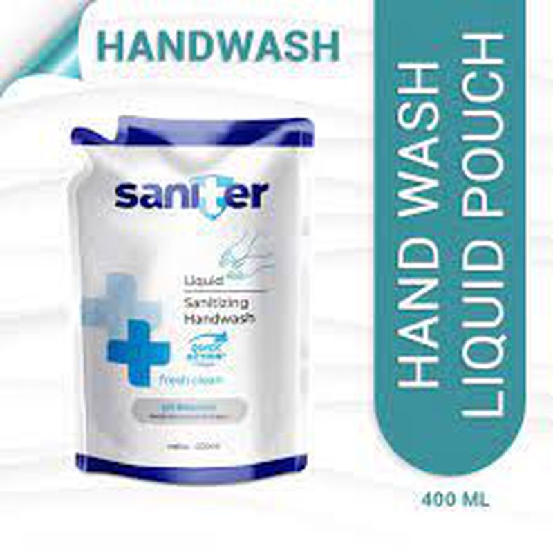 Sanitizer HandWash Reff Pouch 400Ml