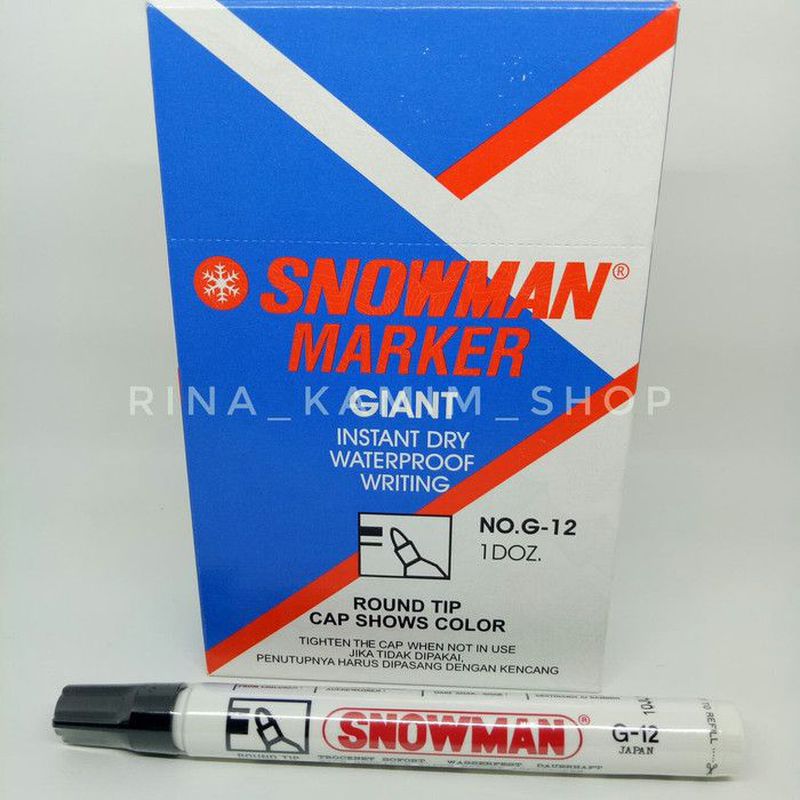 Spidol Snowman Maker