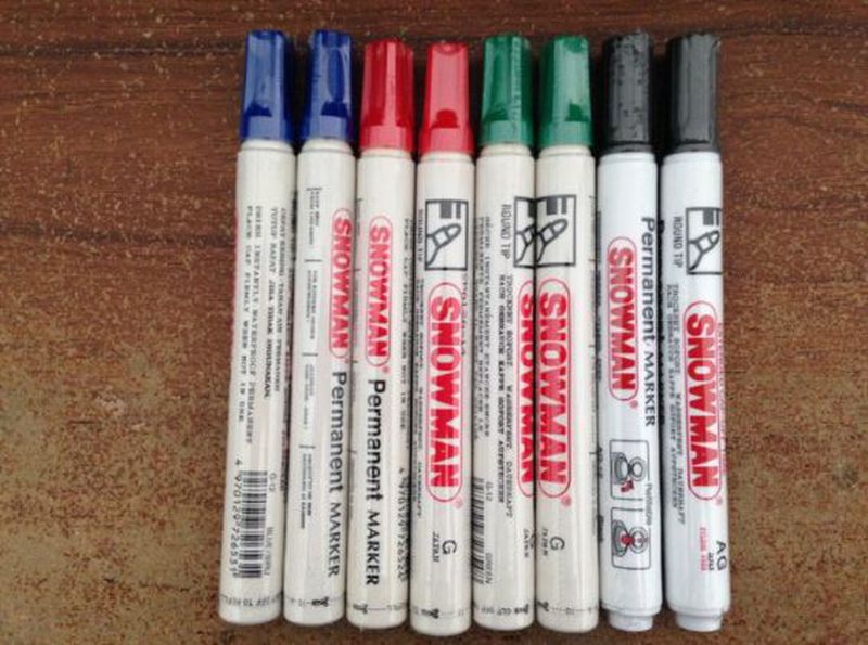 spidol snowman permanent