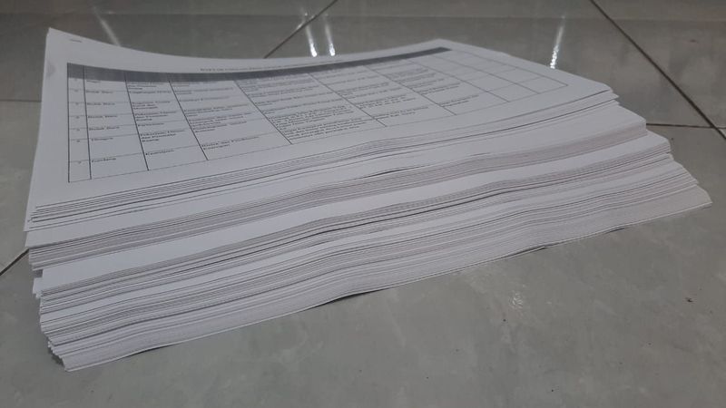 Fotocopy F4/A4 1 muka