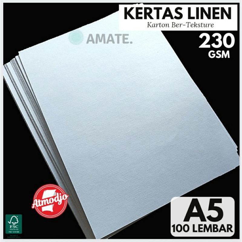 Kertas Cover Linen - Satuan
