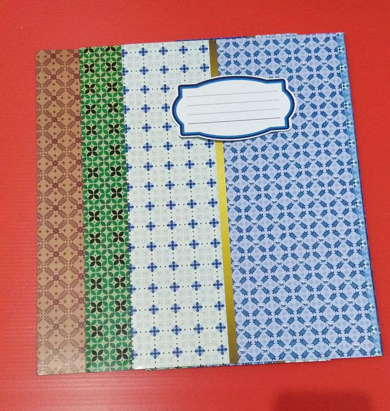 Map Kertas Batik - Cokelat