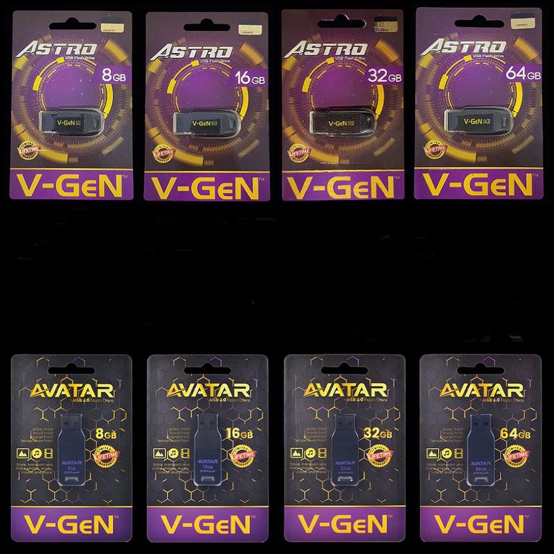 Flashdisk Vgen Astro & Avatar 8gb, 16gb, 32gb, 64gb - Avatar 16gb