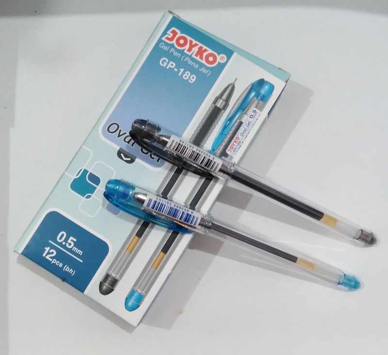 Joyko Pulpen Oval Gel / GP-189 - Hitam