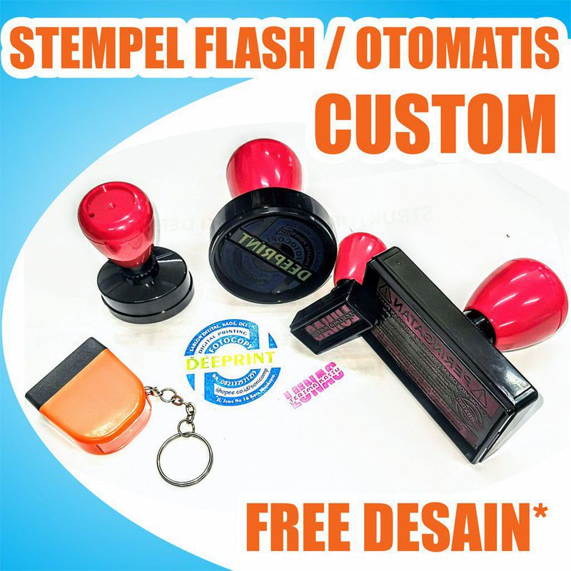 Jasa Pembuatan Stempel Flash