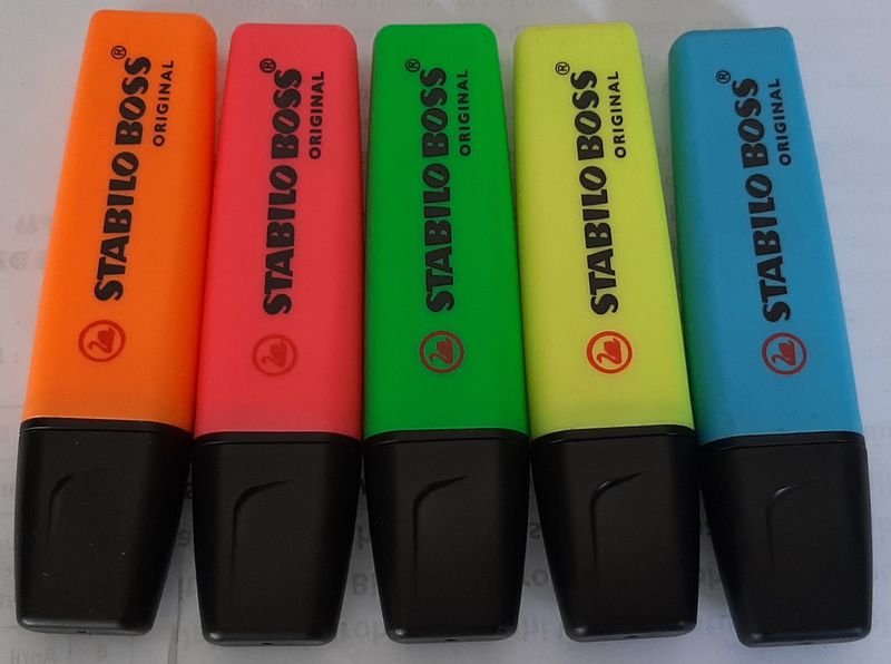 STABILO BOSS - Merah