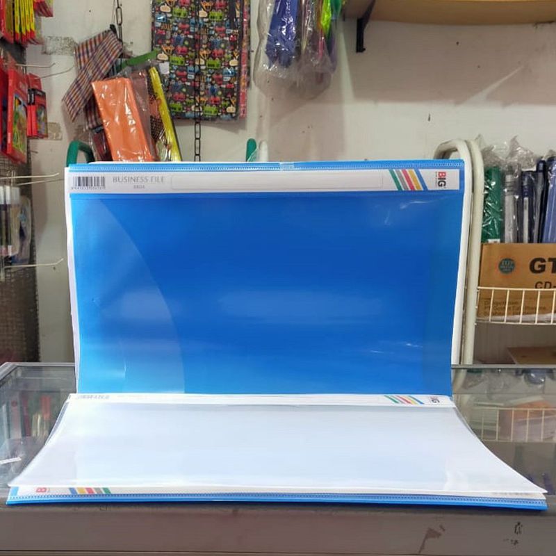 Map Plastik Snelhecter Folio Bussines File