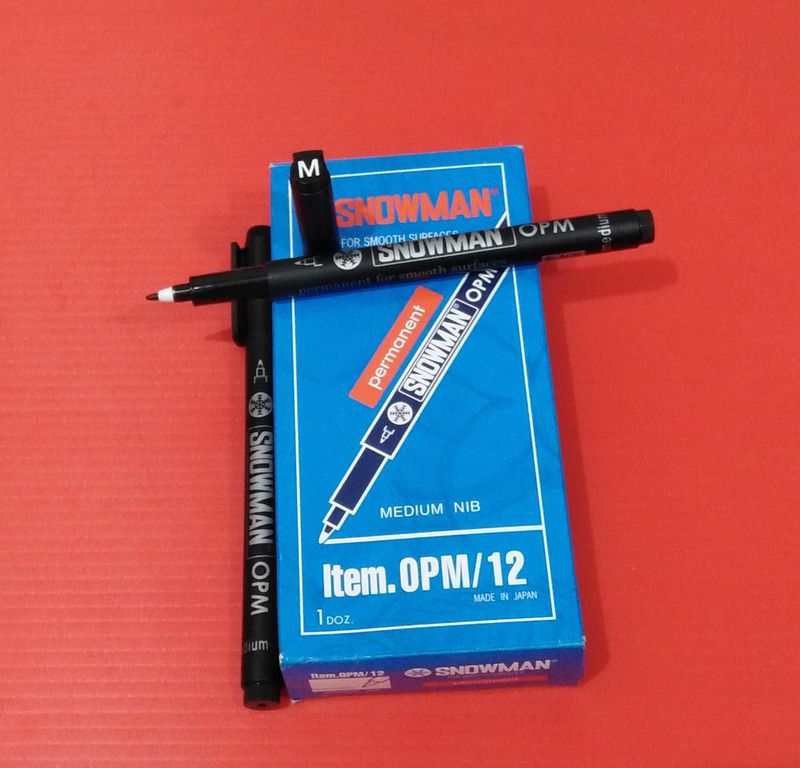 Snowman Spidol OPM - M