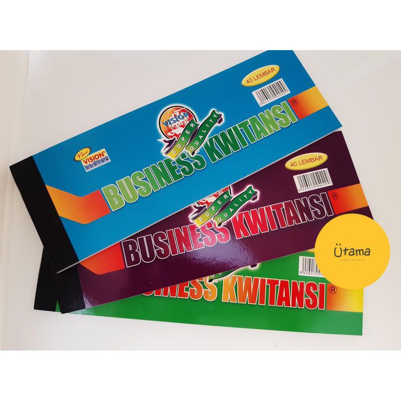 VISION KWITANSI KECIL 40 LEMBAR