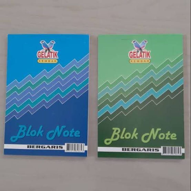 Buku Blocknote Bergaris 1/4 Folio