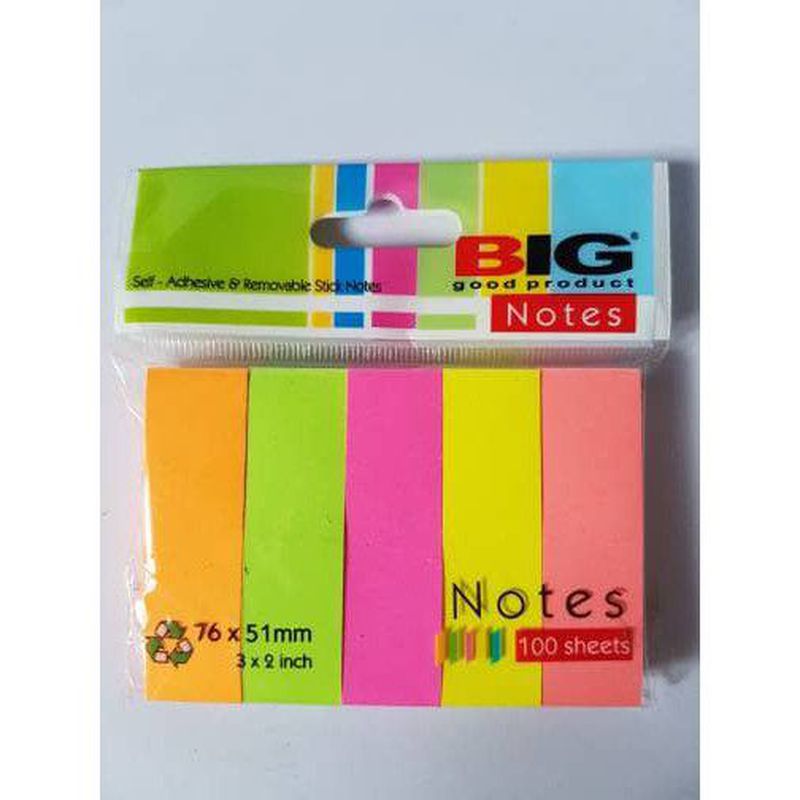BIG NOTES 100 SHEETS