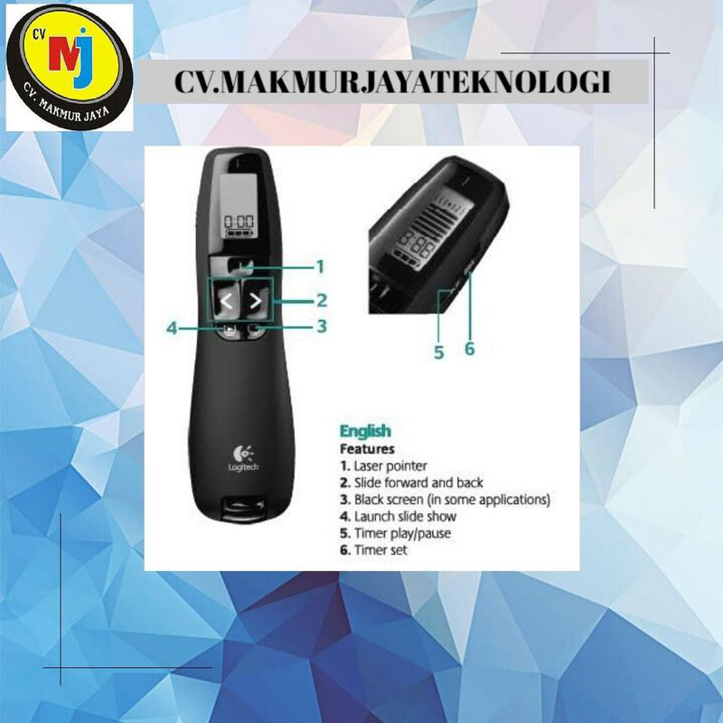 Laser Pointer Logitech R800