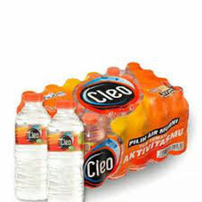CLEO AIR MINERAL 220 ML. ISI 24 BOTOL MINI
