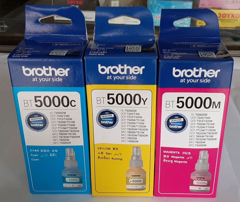 TINTA PRINTER BROTHER BT 5000 - Biru