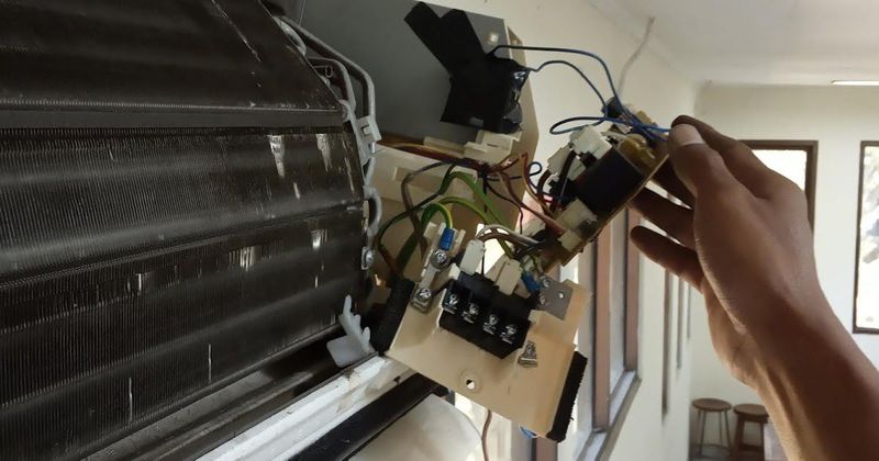 Penggantian Modul AC Split - Dengan Modul