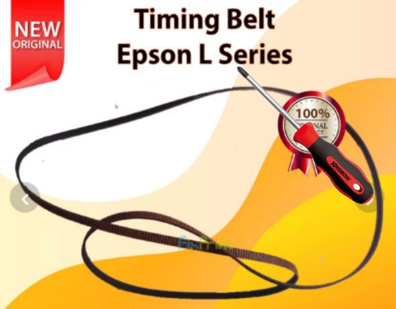 Timing Belt Carriage Epson L Series - Plus Pemasangan
