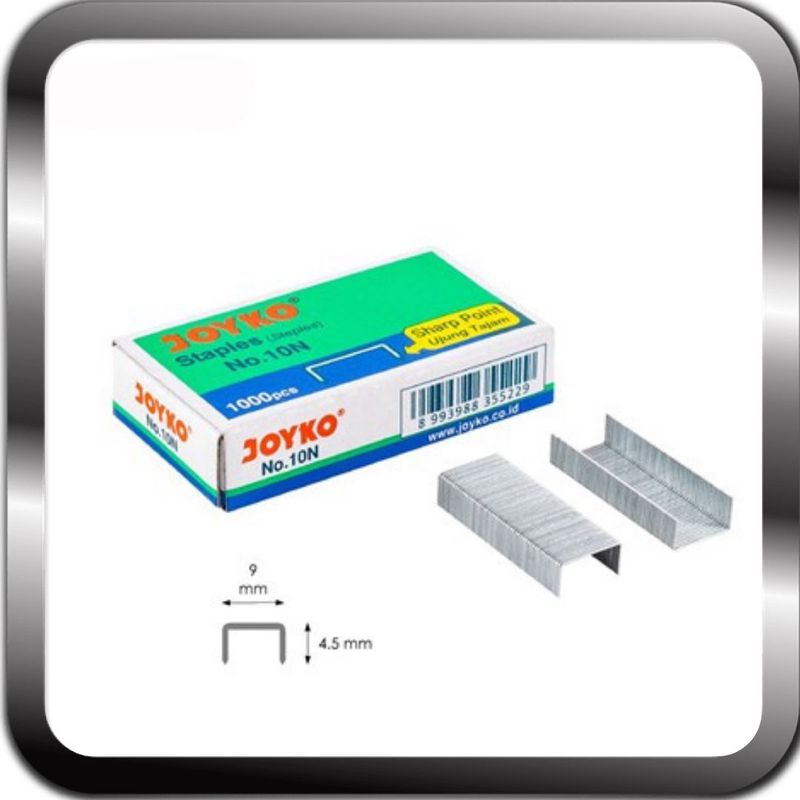 isi steples Besar Tanggung Kecil Refill Tembak - No. 10