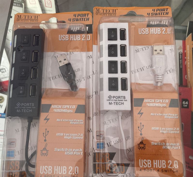 Port Usb M-Tech Hub 2.0